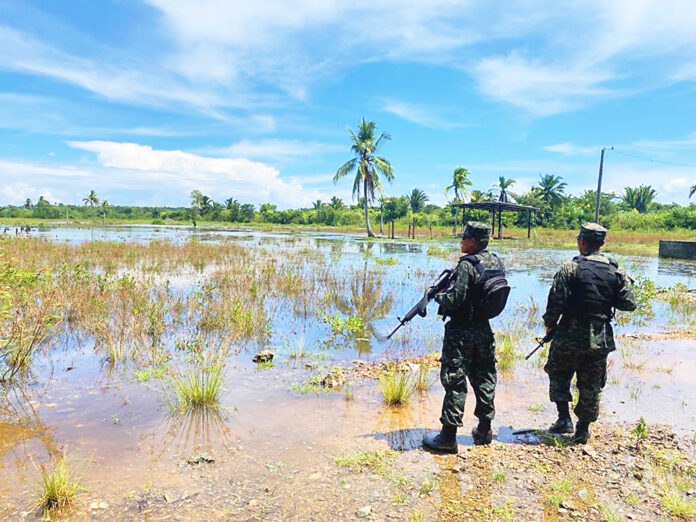 Río Chamelecón llena la Laguna de Alvarado
