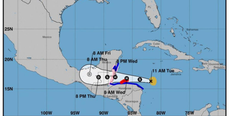 La Tormenta tropical Martin se suma a Lisa en el Atlántico
