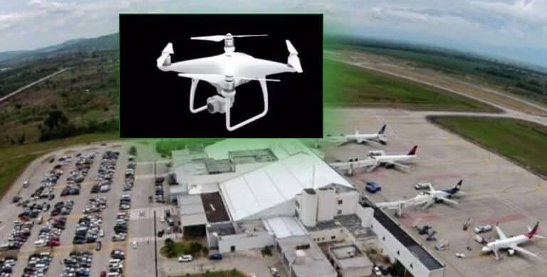 Reportan dron volando sobre Aeropuerto Ramón Villeda Morales