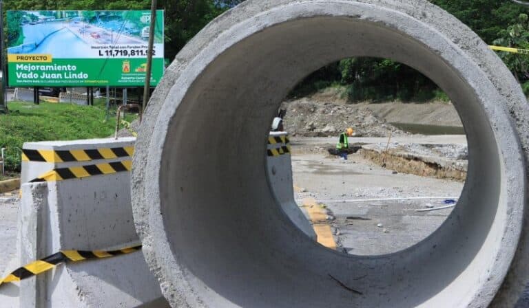 Trabajos en el vado Juan Lindo estarán terminados en 90 días
