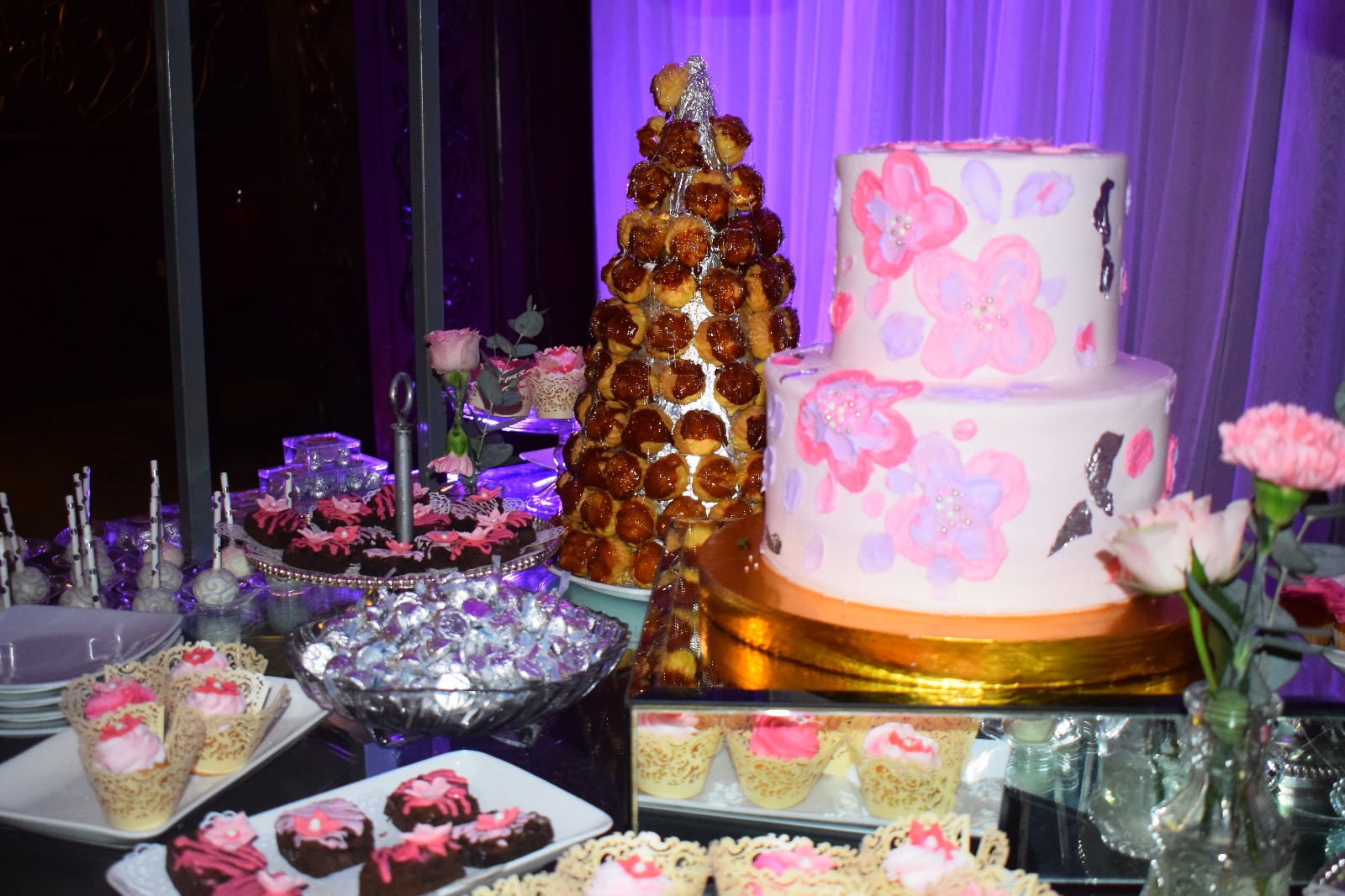 Aída Belén Handal festejó sus quince al estilo Disco