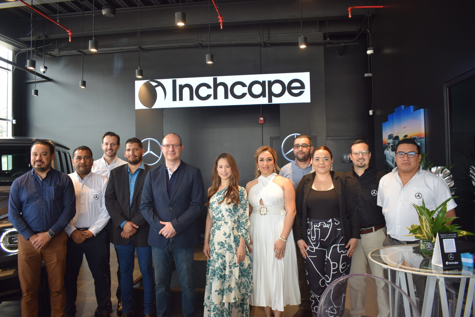 Inchcape inaugura sala de ventas para vehículos Mercedes-Benz