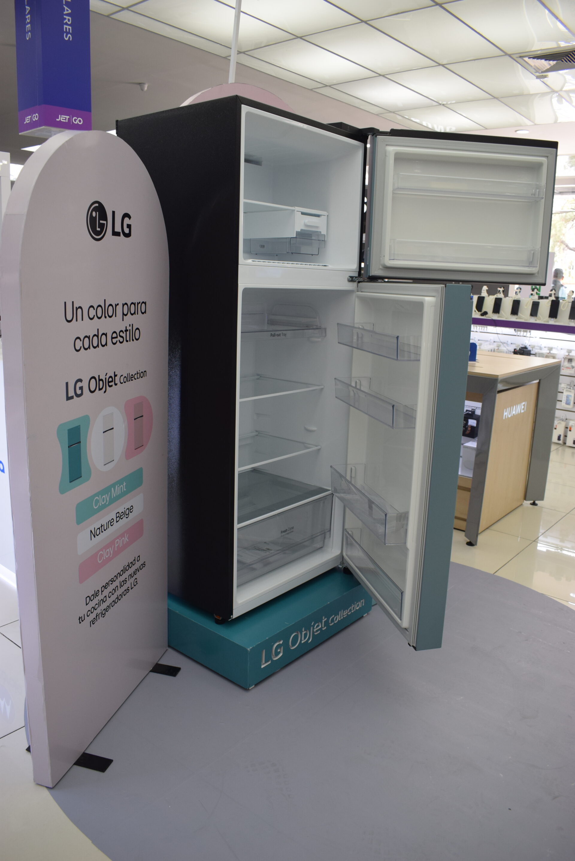 Jetstereo presenta las refrigeradoras Objet Collection de LG