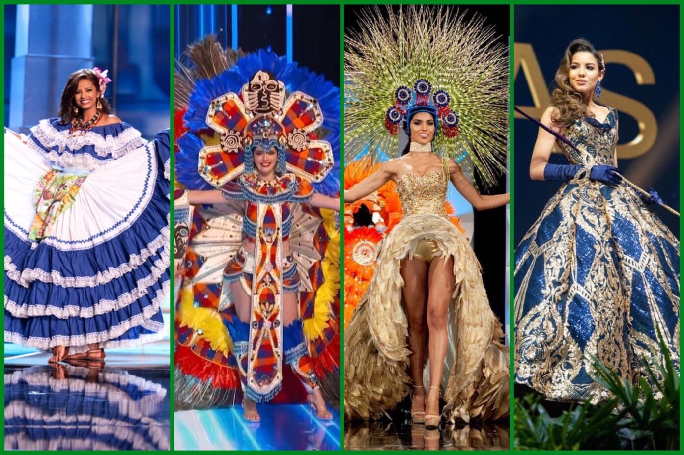 Trajes típicos de Miss Honduras Universo a lo largo de estos años