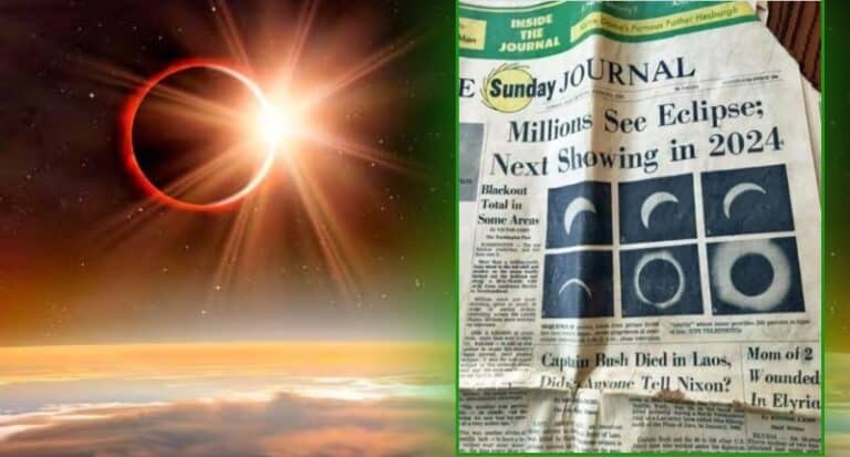 La profecía que anunció el eclipse solar del 8 de abril