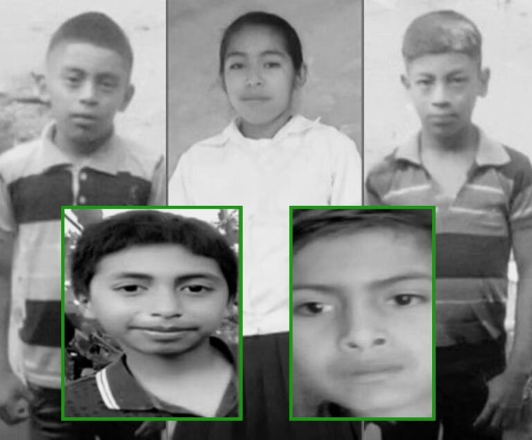Encuentran a los 5 niños desaparecidos en Yamaranguila