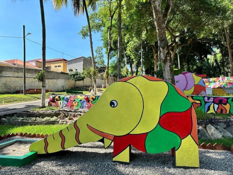 Renovaron el emblemático parque infantil de San Pedro Sula
