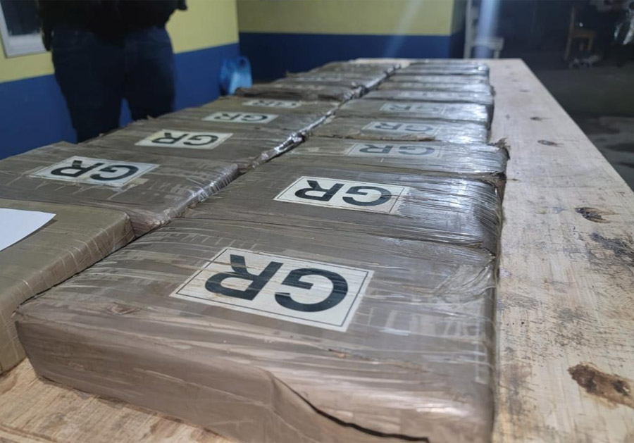 Droga decomisada en Intibucá tiene un valor de L 60 millones
