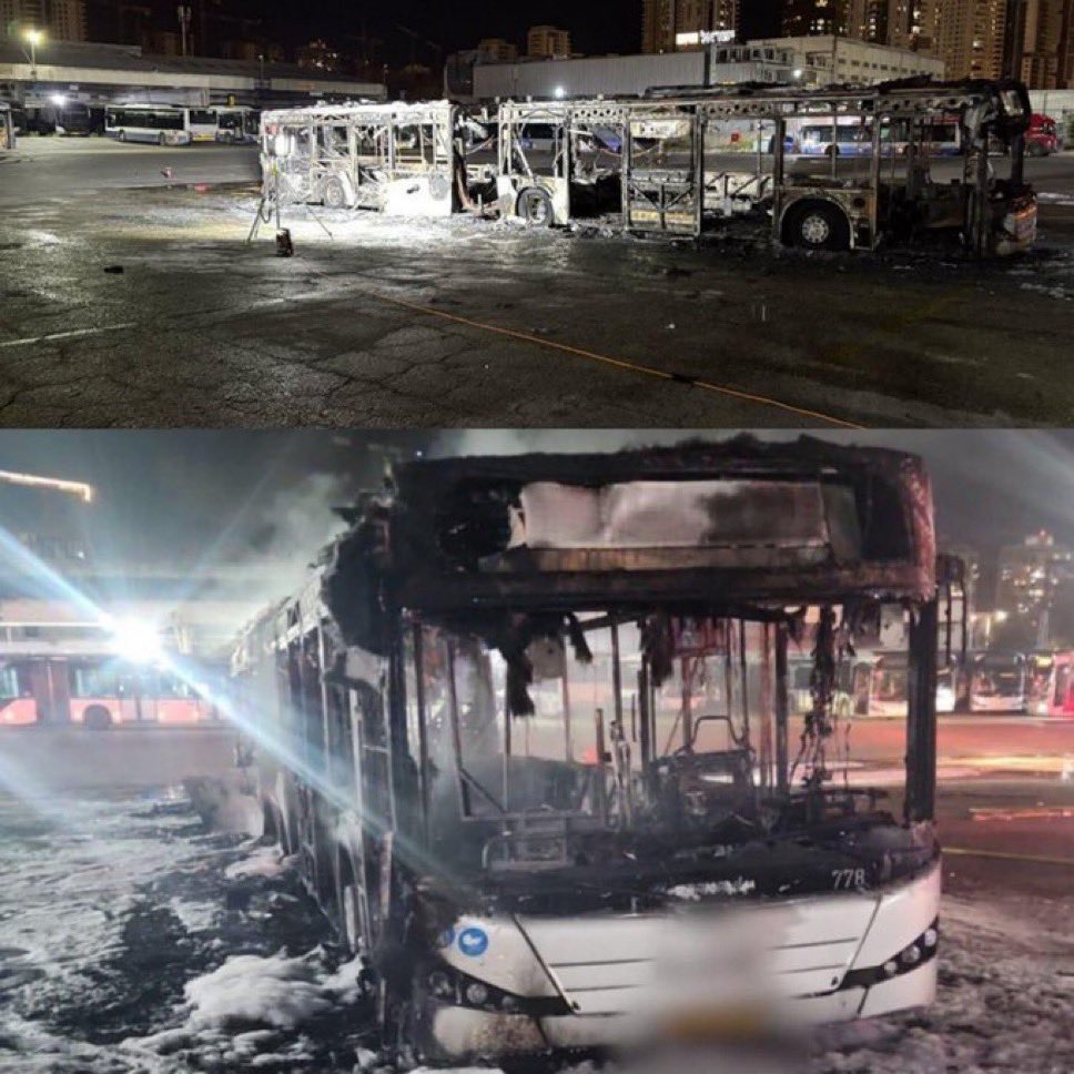 Explosión de autobuses en Israel: posible ataque terrorista