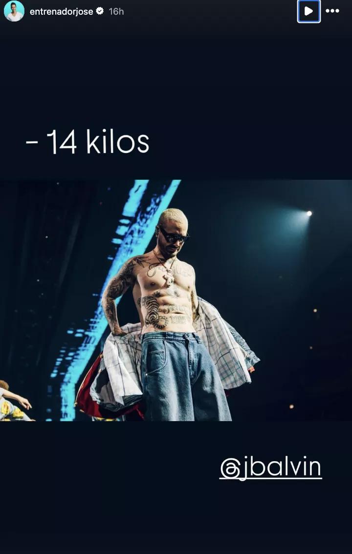 ¡Wow! Así es la impresionante transformación física de J Balvin