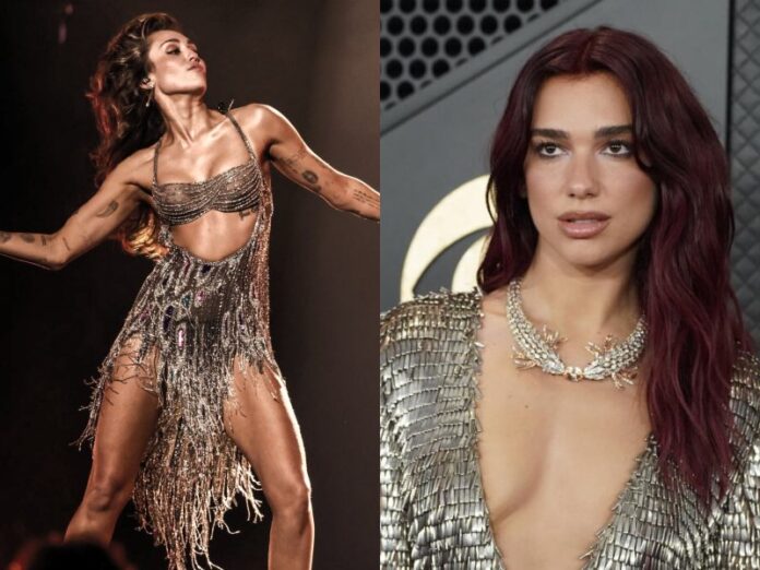 Miley Cyrus le tira dardos a Dua Lipa en su nueva canción