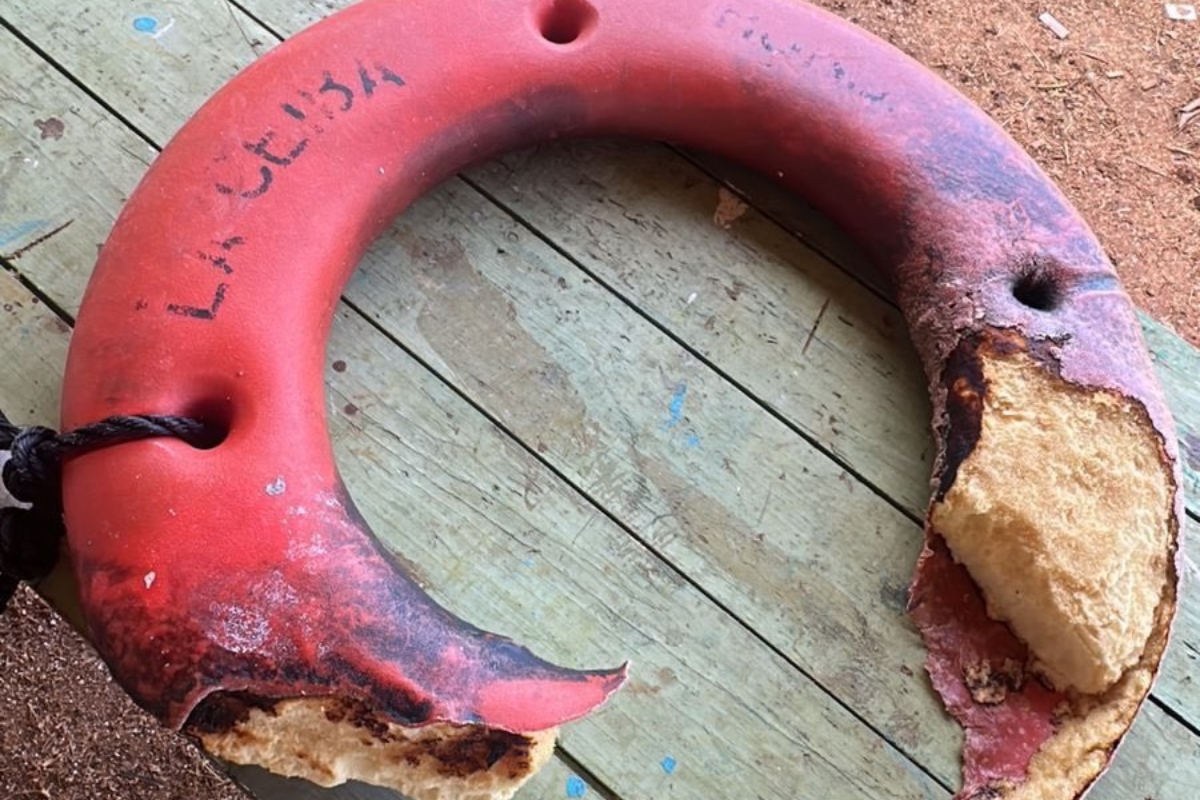 Encuentran salvavidas de la embarcación Lucky Lady en Utila