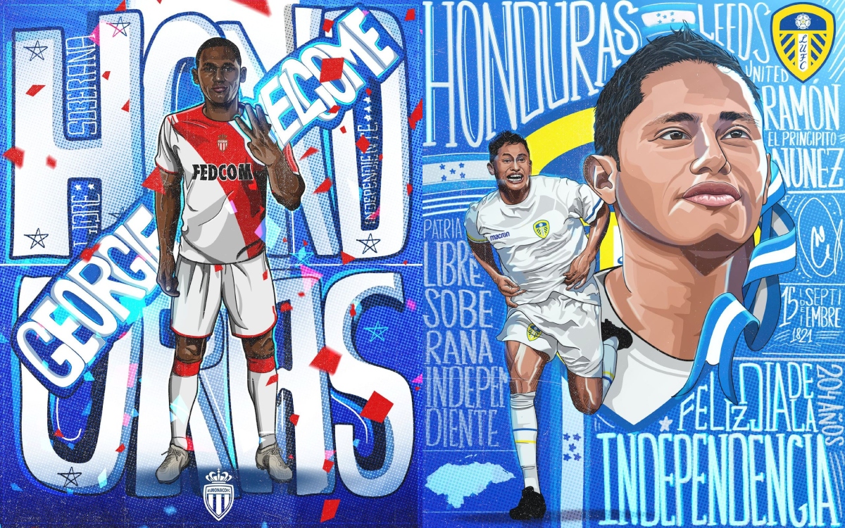 Clubes de fútbol felicitan a Honduras en su 204 aniversario patrio