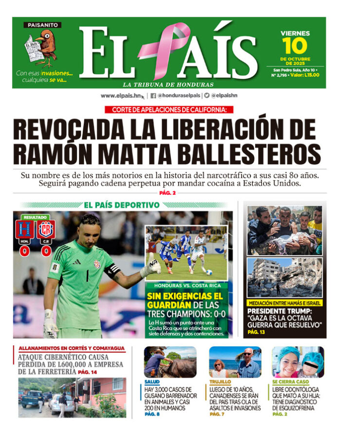 REVOCADA LA LIBERACIÓN DE RAMÓN MATTA BALLESTEROS