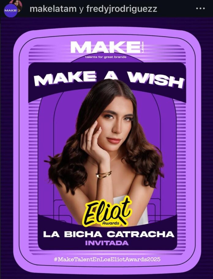 La Bicha Catracha dará la cara por Honduras en Premios Eliot 2025