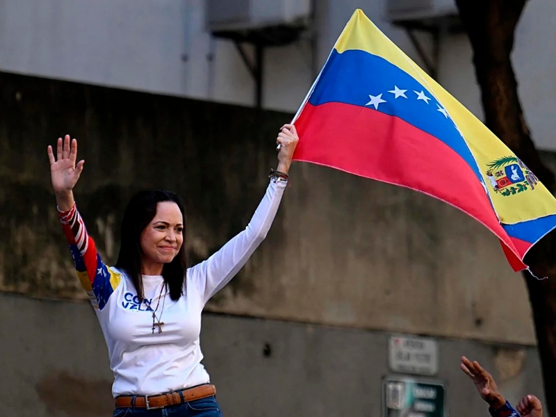 María Corina Machado: "Venezolanos, llegó la hora de la libertad"
