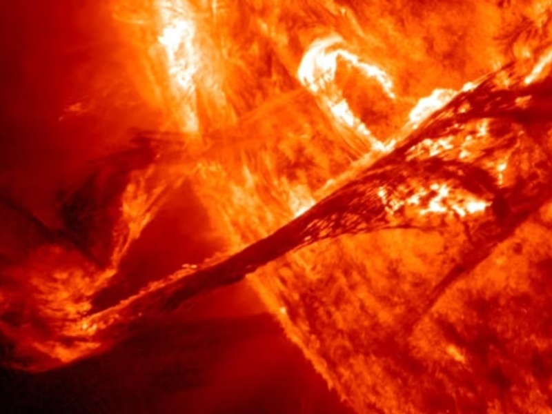 El Sol provoca la mayor tormenta de radiación en más de 20 años
