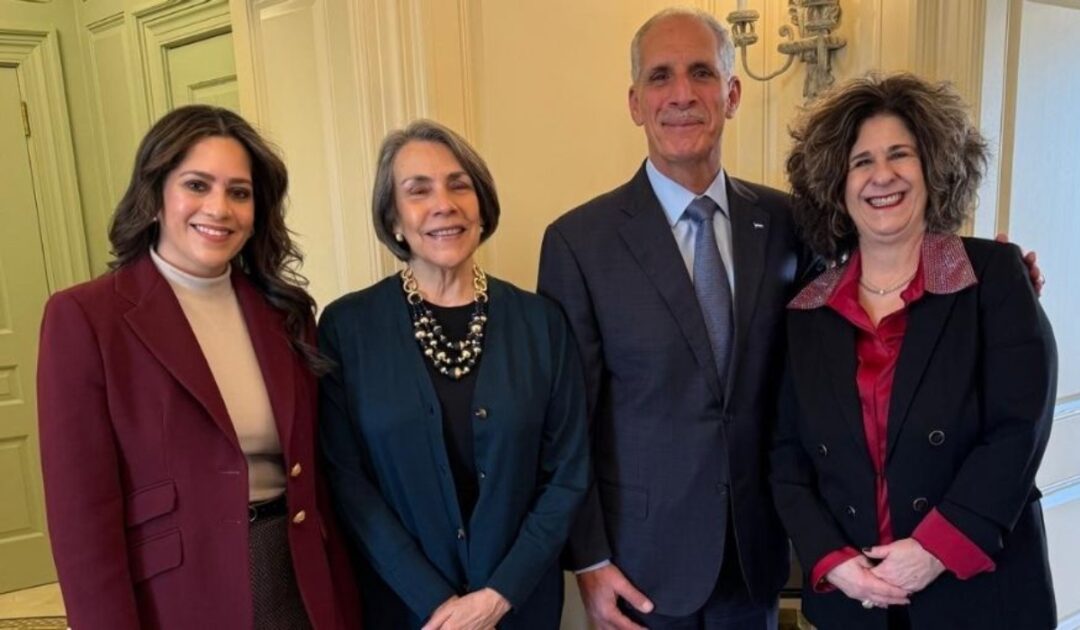 Nasry Asfura se reúne con el Comité Judío Americano en Washington
