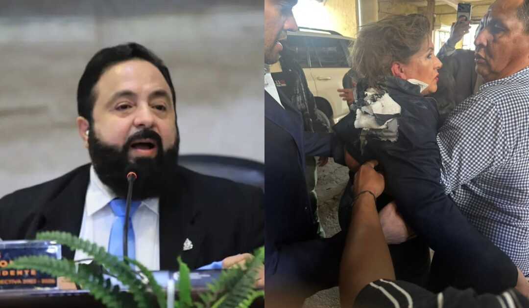 Redondo condena el "acto de violencia" ocurrido en el Congreso Nacional