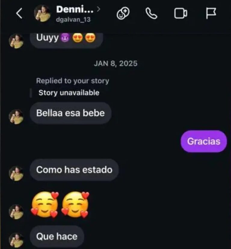 “Hola, bebé”: los mensajes de Dennis Galván previos al crimen de ...