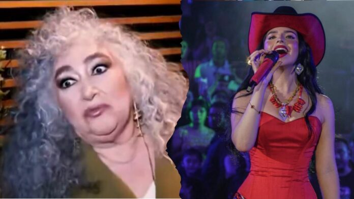 Amanda Miguel pone en tela de juicio el talento de Ángela Aguilar